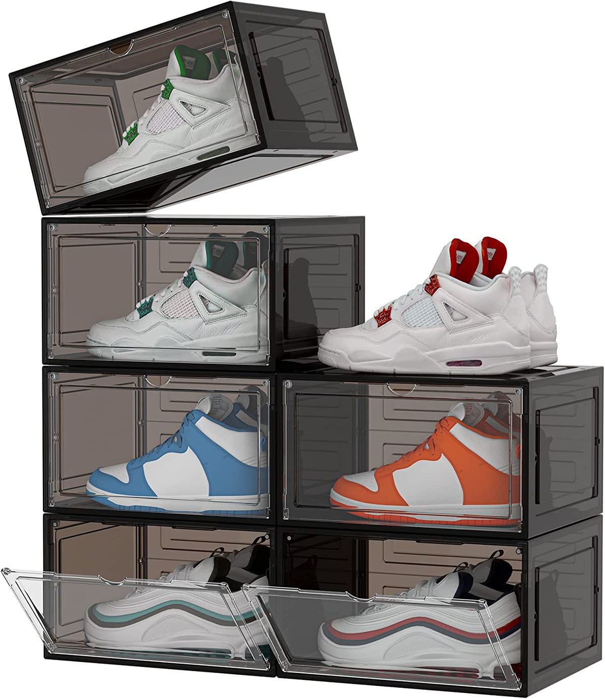 Organize Your Shoe Collection with Attelite Stackable Shoe Containers ...